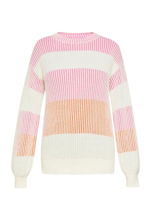 Usha Pullover Frauen mehrfarbig rosa