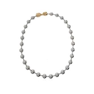 Maison Margiela Femme, Accessoires, Gris, Taille: S Collier en laiton