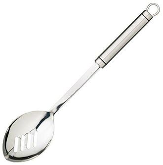 KitchenCraft Professional Schaumkelle aus Edelstahl - Schaumlöffel - 3.6 x 6.8 x 33.7 cm - Silber