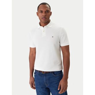 Tommy Hilfiger Poloshirt 1985 MW0MW17770 Wei&szlig; Regular Fit