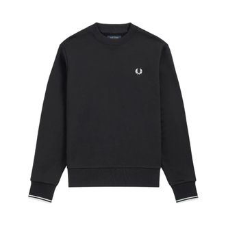 Fred Perry Rundhals-Sweatshirt - - Sweatshirts & Hoodies - Herren - Blau - 2XL