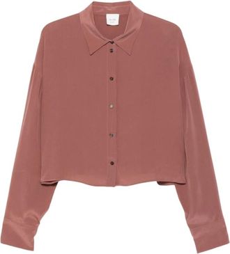 Alysi Femme, Blouses et Chemises, Rose, Taille: 40 FR Chemises