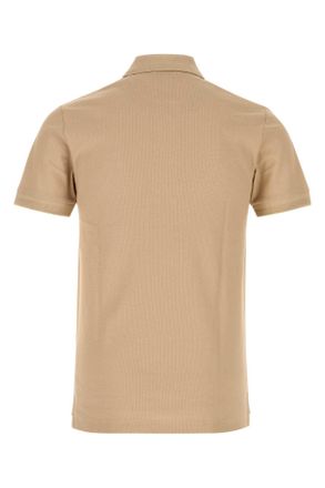 Burberry 8126936 A7405 Softfawn Cotton Polo T-shirts And Polos