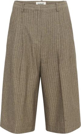 Soaked In Luxury Femme, Shorts, Brun, Taille: 38 FR Long Shorts