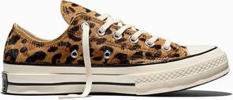 Converse Chuck 70 imprim&eacute; l&eacute;opard en poil de poney marron/honey stick/egret