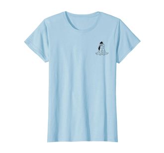 Disney Winnie The Pooh Eeyore Simple Left Chest T-Shirt