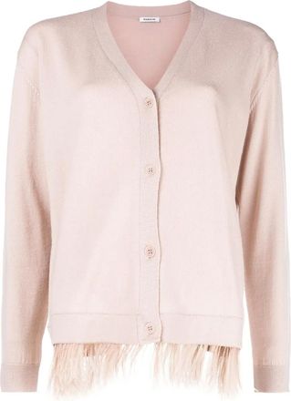 P.A.R.O.S.H. V-neck cardigan - Tons neutres