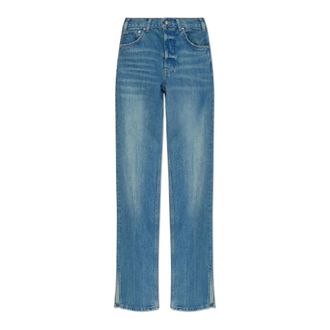 Anine Bing Femme, Jeans, Bleu, Taille: W25 Jean avec fentes aux jambes