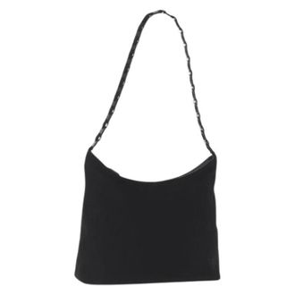 Ferragamo Pre-owned Nylon Schultertasche - - Pre-owned - Damen - Schwarzk - ONE SIZE