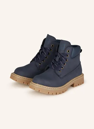 Tommy Hilfiger Schn&uuml;rboots blau