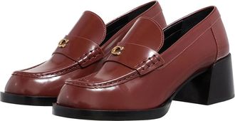 Coach Loafer - Natalie Leather Loafer - Gr. 35,5 (EU) - in Rot - für Damen