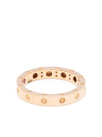 Roberto Coin Schmaler 18kt Pois Moi Rotgoldring - Rosa