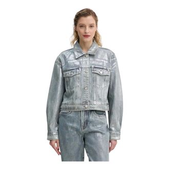 Gestuz Denim Jacket - - Jackets - Damen - Blau - M
