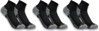Carhartt Work in Progress Herren Force Midweight 3er-Pack Socken, Schwarz, X-Large