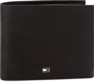 Tommy Hilfiger Geldb&ouml;rse Tommy Hilfiger Johnson Trifold AM0AM00665 Schwarz