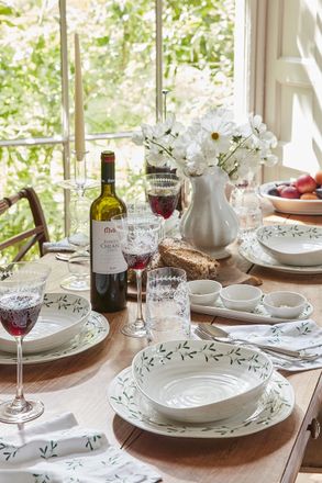 Portmeirion Sophie Conran CPXT80002-XP Tafelservice f&uuml;r Portmeirion, Porzellan, Wei&szlig;, 12-teilig