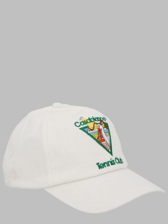 Casablanca A-PF26-HAT-002_05WHITE Baseball Cap - White
