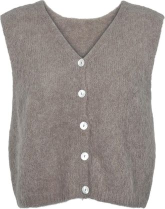 Americandreams Americandreams, Femme, Pulls, Gris, Taille: 42 FR Telma Vest