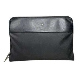 Celine Pochette en cuir Pre-owned - Femme - Pre-owned - Noir - Taille: ONE Size