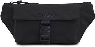 HUGO BOSS Hommes Marsel Bumbag Sac ceinture r&eacute;glable avec logo ton sur ton