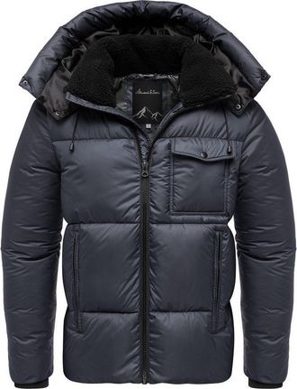 Amaci & Sons Winterjacke ONTARIO Winterjacke Herren Gefütterte Dicke Winter Jacke für Männer mit Kapuze