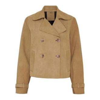 Notyz Kurzer Trenchcoat - - Jackets - Damen - Braun - L