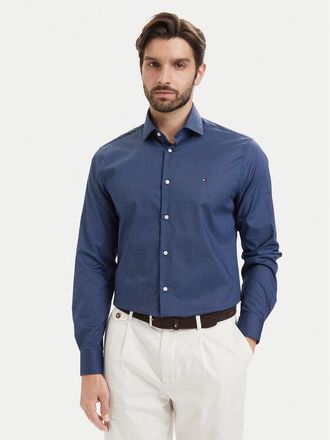 Tommy Hilfiger Hemd MW0MW43756 Dunkelblau Regular Fit
