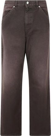 Marni Homme, Jeans, Brun, Taille: L Jeans &agrave; poches et patch logo