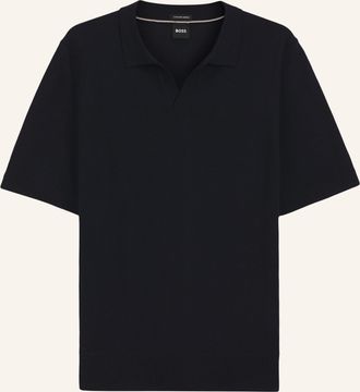 HUGO BOSS Pullover H-Lantoni Regular Fit blau