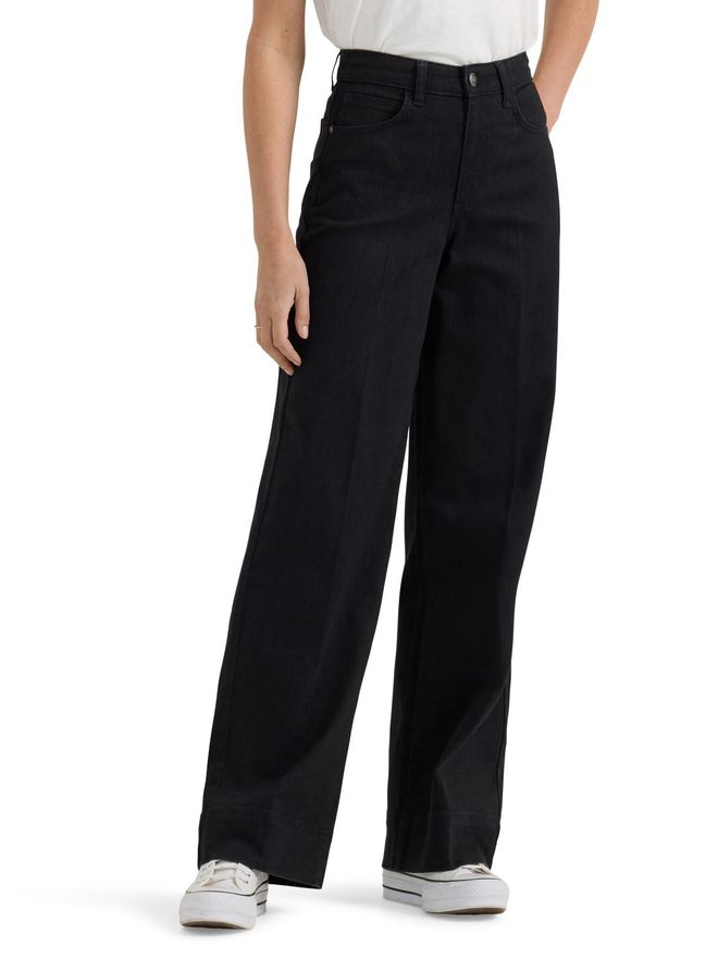 Lee Damen Legendäre High Rise Hose Jeans, Blurred Darks, 38 Lang ab 51 ...