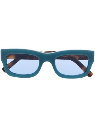 Marni Eyewear Zweifarbige JB0 Sonnenbrille - Blau