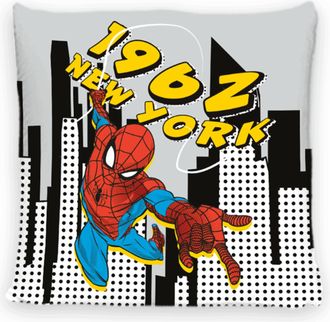 Disney Home Dekokissen mit Füllung und Reißverschluss - 40 cm - Wurfkissen mit Füllung, tolles Deko-Kissen für Sofa, Couch, Wohnzimmer und Schlafzimmer - wei