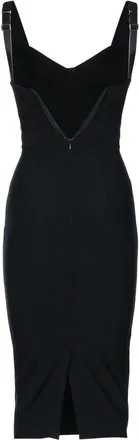 Elisabetta Franchi Longuette Dress - Black