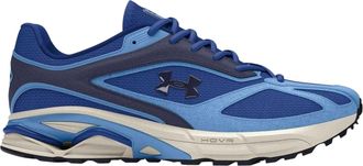 Under Armour HOVR Road Schuhe f&uuml;r Damen, Leder, Runder Zeh (Blau)