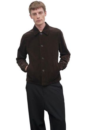 The Row Dark Brown Carsten jacket Size M