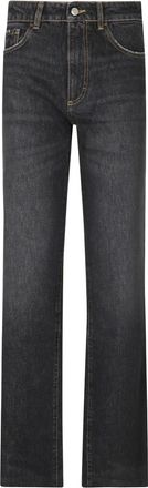 Icon Denim Los Angeles Jean Droit Didy - Femme - Jeans - Noir - Taille: W24