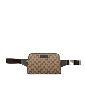 Gucci Pre-owned Canvas Belt Bag - - Pre-owned - Damen - Beige - ONE SIZE