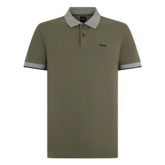 HUGO BOSS Homme, Tops, Vert, Taille: 3XL Polo en coton &eacute;lastique