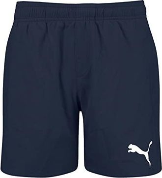 Puma Puma Short de Bain mi-Long pour gar&ccedil;on, Bleu Marine, 12 Ans