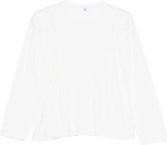 BASERANGE Femme, Tops, Blanc, Taille: 38 FR Mul Long Sweater