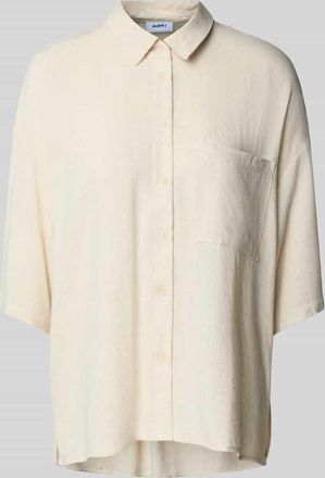 Moves Bluse aus Viskose-Leinen-Mix Modell Elise