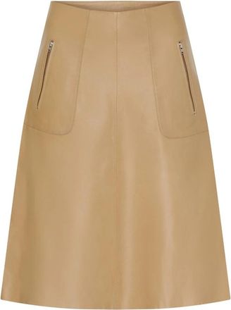 BTF-CPH A-Linien Midirock - - Skirts - Damen - Beige - XL