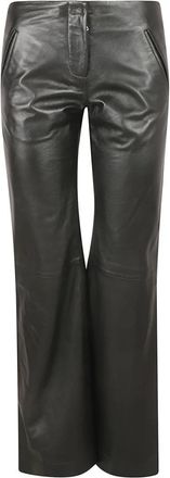 Alberta Ferretti Femme, Pantalons, Noir, Taille: 36 FR Wide Pantalons