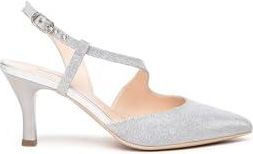 Nero Giardini Nerogiardini - slingback argento in lurex nerogiardini - 37