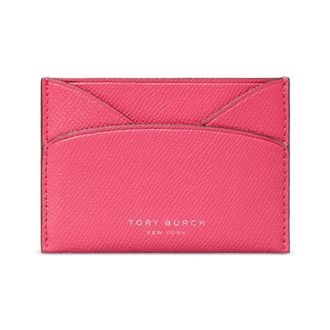 Tory Burch Romy Flat Card Case - - Accessories - Damen - Rosa - ONE SIZE