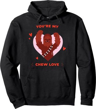 Star Wars Valentines Day Youre My Chew Love Chewbacca Pullover Hoodie
