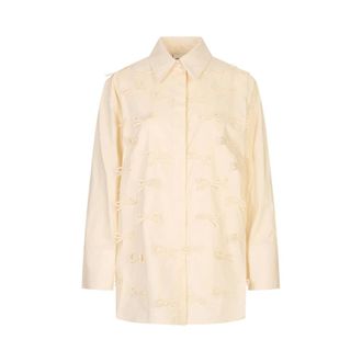 Meimeij Damen, Blusen & Hemden, Beige, SGr&ouml;&szlig;e