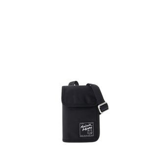 Maison Kitsun&eacute; Stylische Messenger Bag - - Bags - Herren - Schwarzk - ONE SIZE