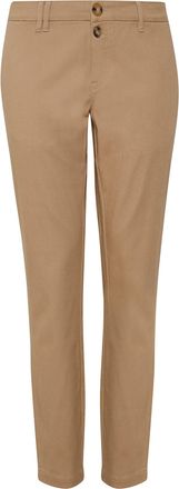 Oxmo Pilar Damen Chinohose. Größe:44. Farbe:Silver Mink (171312)