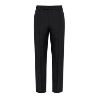 Versace Bundfaltenhose aus Wolle - - Trousers - Herren - Schwarzk - L